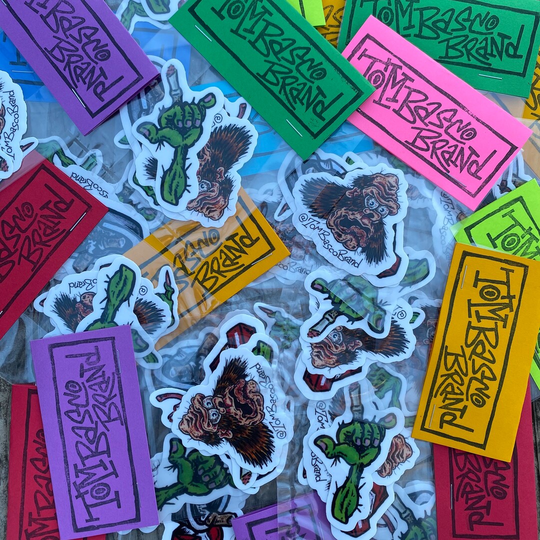 Bigfoot Sticker Pack Wildman Sticker Monster Party Sasquatch Stickers ...