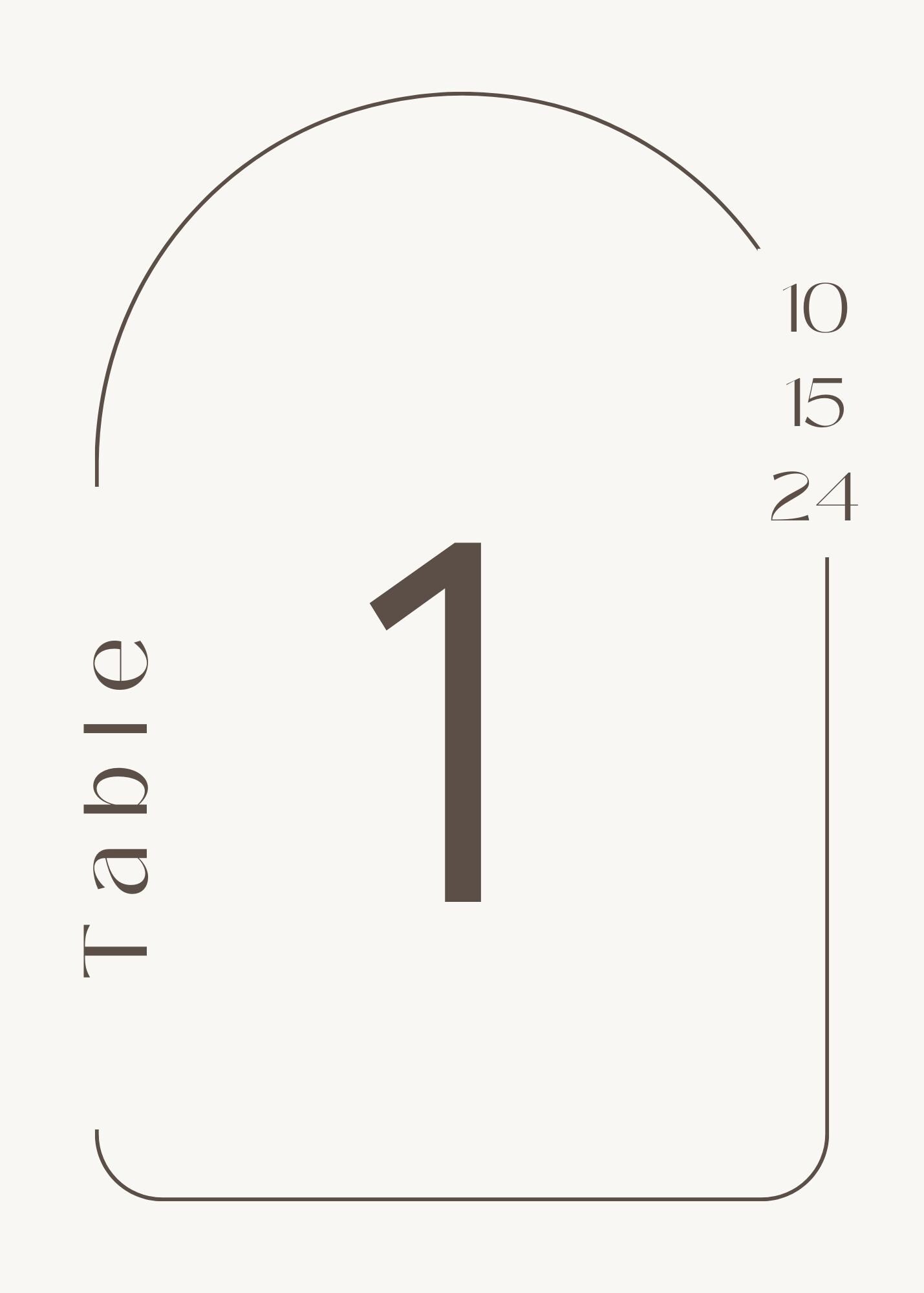 Wedding Table Numbers, Editable Table Number Template, Table Number ... Wedding Table Numbers, Editable Table Number Template, Table Number ...