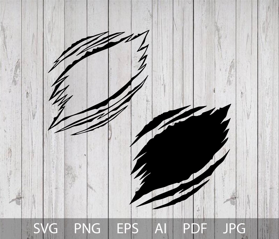 Ripped Shirt Svg, Ripped, Scratches Svg, Rips, Ripped Open Shirt ...