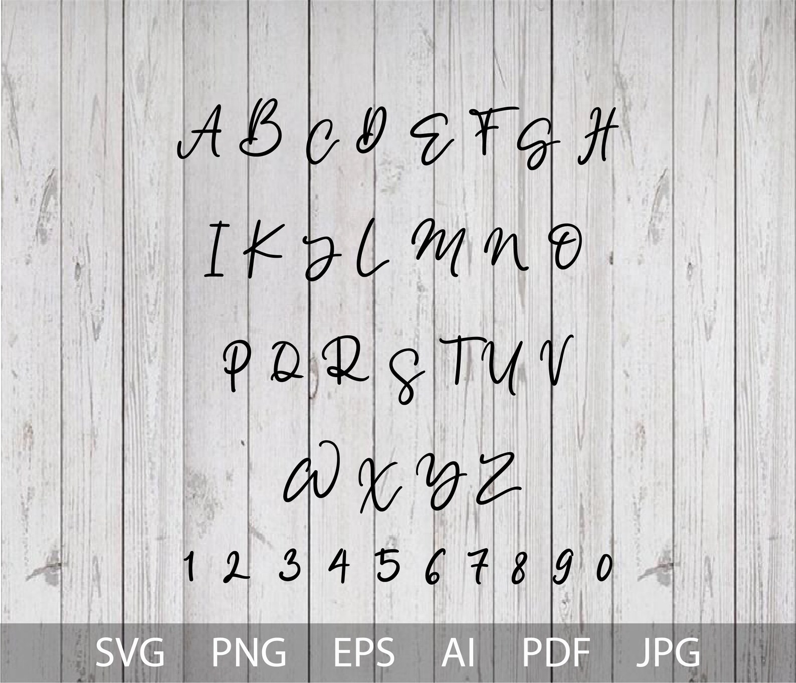 Handwritten Font Svg Cursive Font Svg Cursive Font for - Etsy