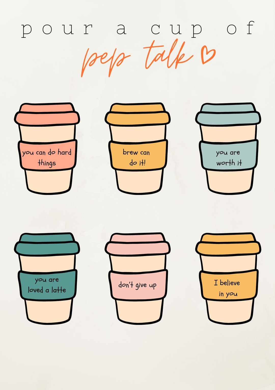 Printable Affirmation Activity for Kids - Etsy