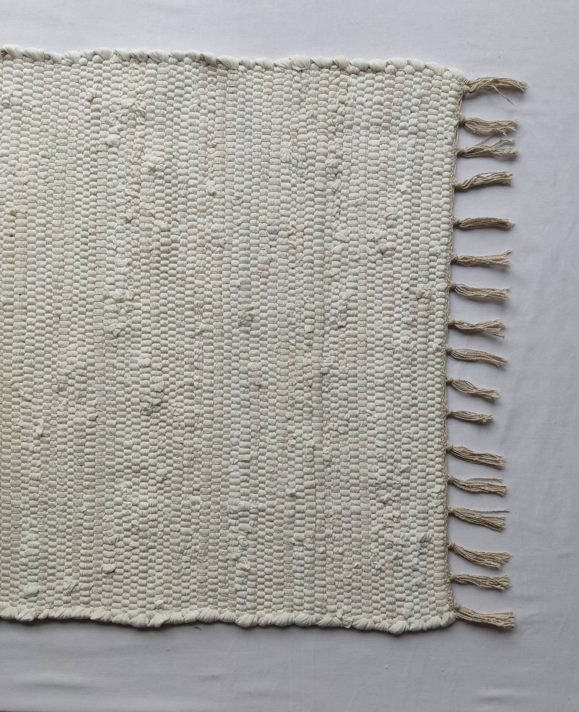 Cotton Flatweave Rug Machine Washable Small Rug - Etsy