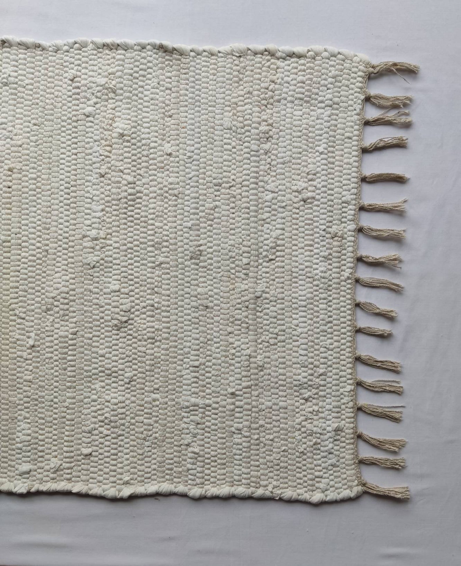 Cotton Flatweave Rug Machine Washable Small Rug - Etsy