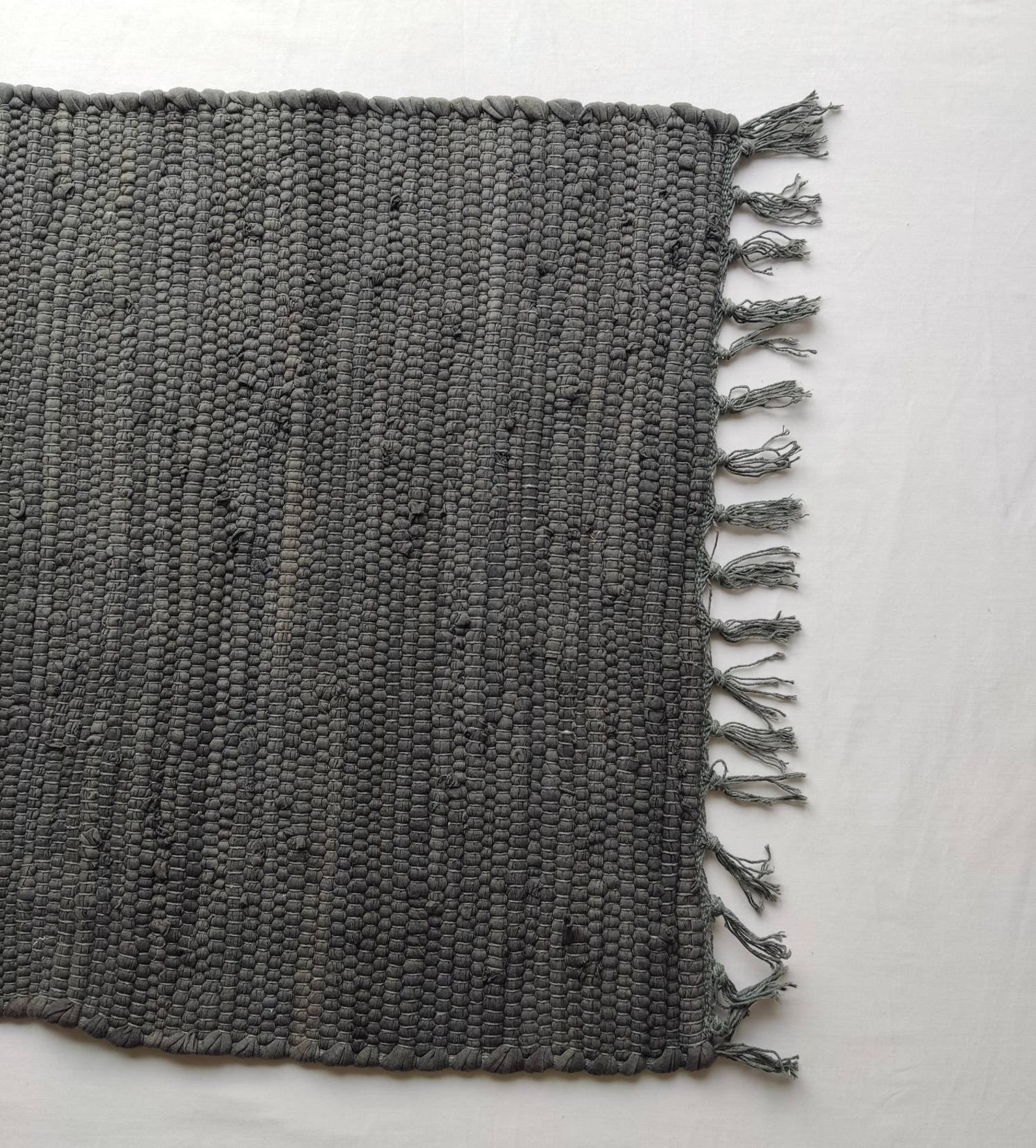 Cotton Flatweave Rug Machine Washable Small Rug - Etsy