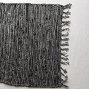 Cotton Flatweave Rug Machine Washable Small Rug - Etsy