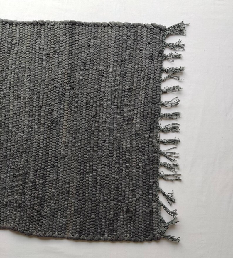 Cotton Flatweave Rug Machine Washable Small Rug - Etsy