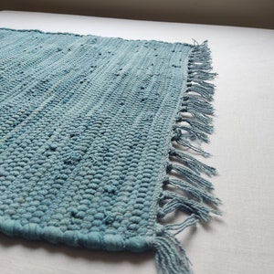 Cotton Flatweave Rug Machine Washable Small Rug - Etsy