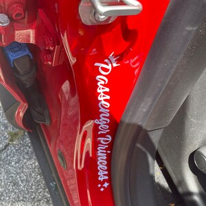 Passenger Princess Vinyl Decal - Etsy