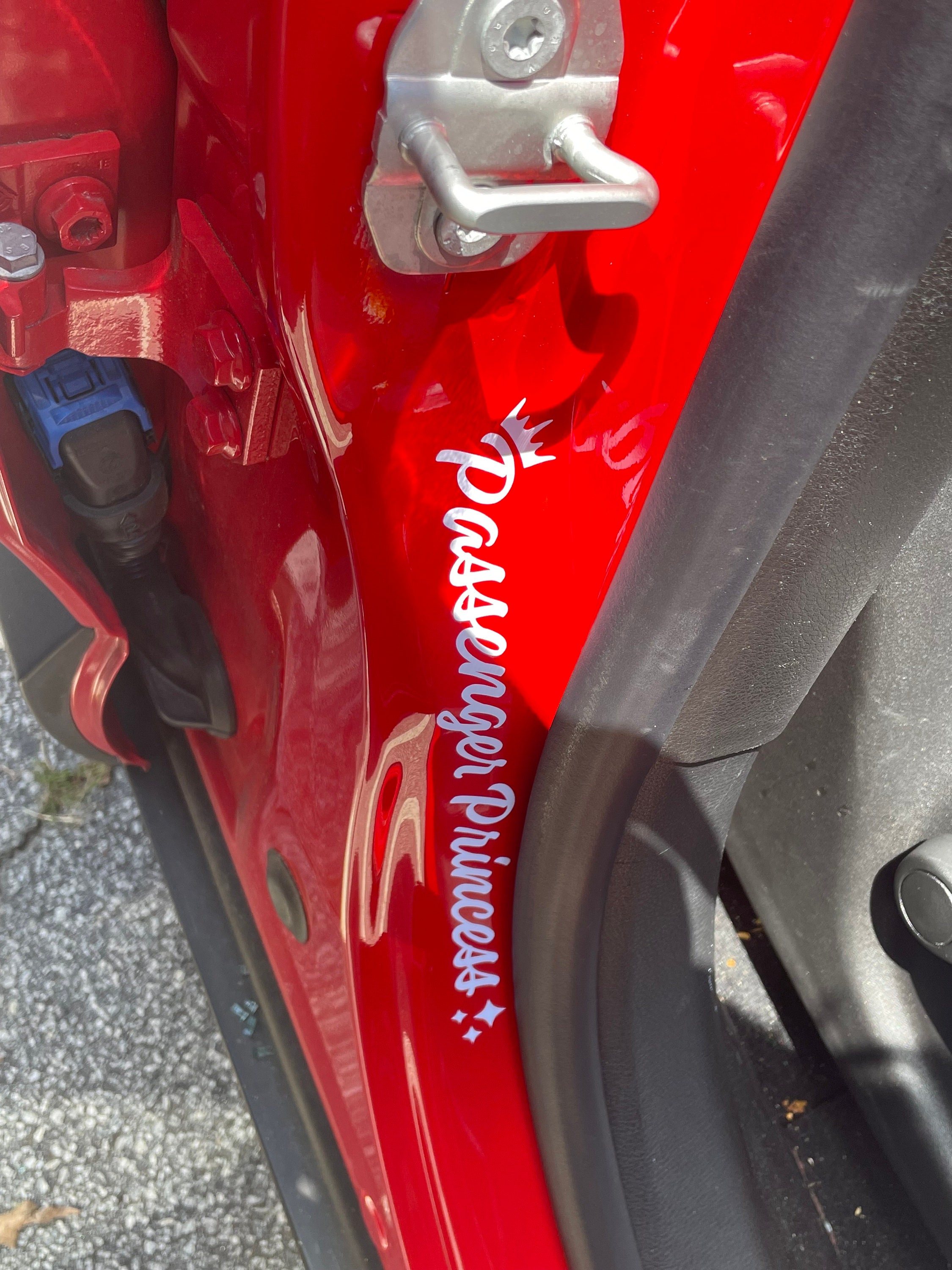 Passenger Princess Vinyl Decal - Etsy