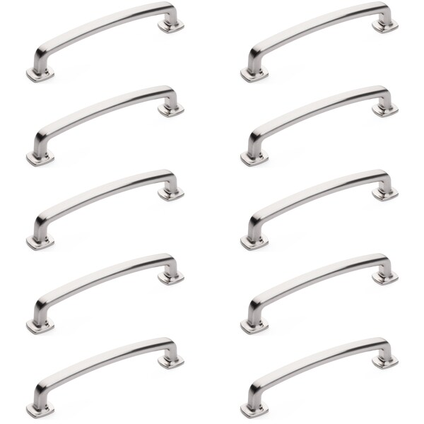 Brushed Nickel Cabinet Pulls - Etsy