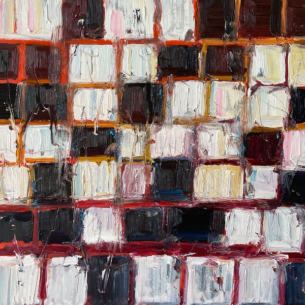 Square Painting - Etsy