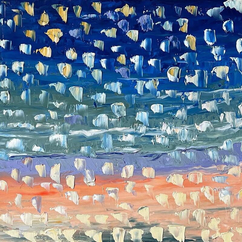 Abstract Beach Art - Etsy