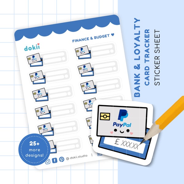 Credit Card Reward Point Stickers - Etsy