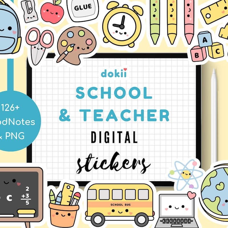 School Teacher Stickers - Etsy