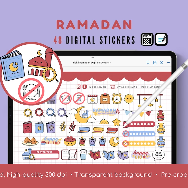 Ramadan Stickers - Etsy