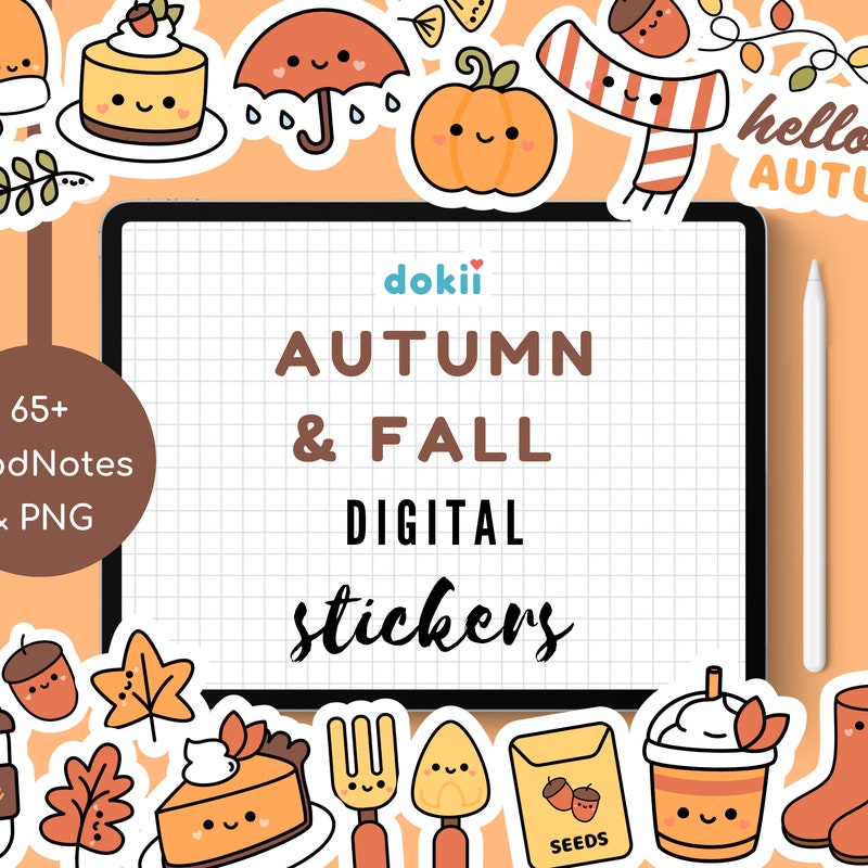 Autumn Stickers - Etsy