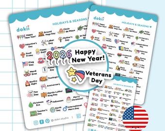 31 Cute USA Yearly Events/dates/holidays/calendar/federal Holidays ...