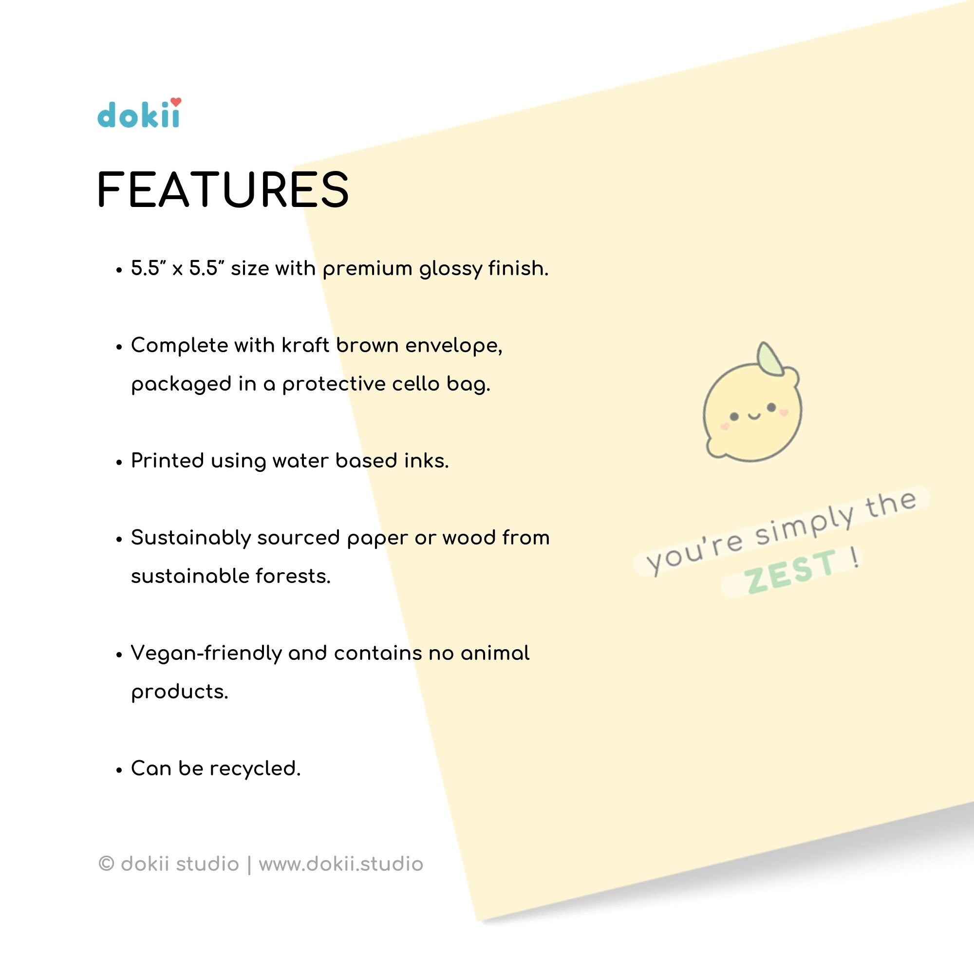 Cute Lemon Positivity Card | You're the ZEST! Lemon Zest Positive ...