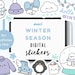 Kawaii Hospital & Medical Digital Sticker Pack Cute Medical Goodnotes ...