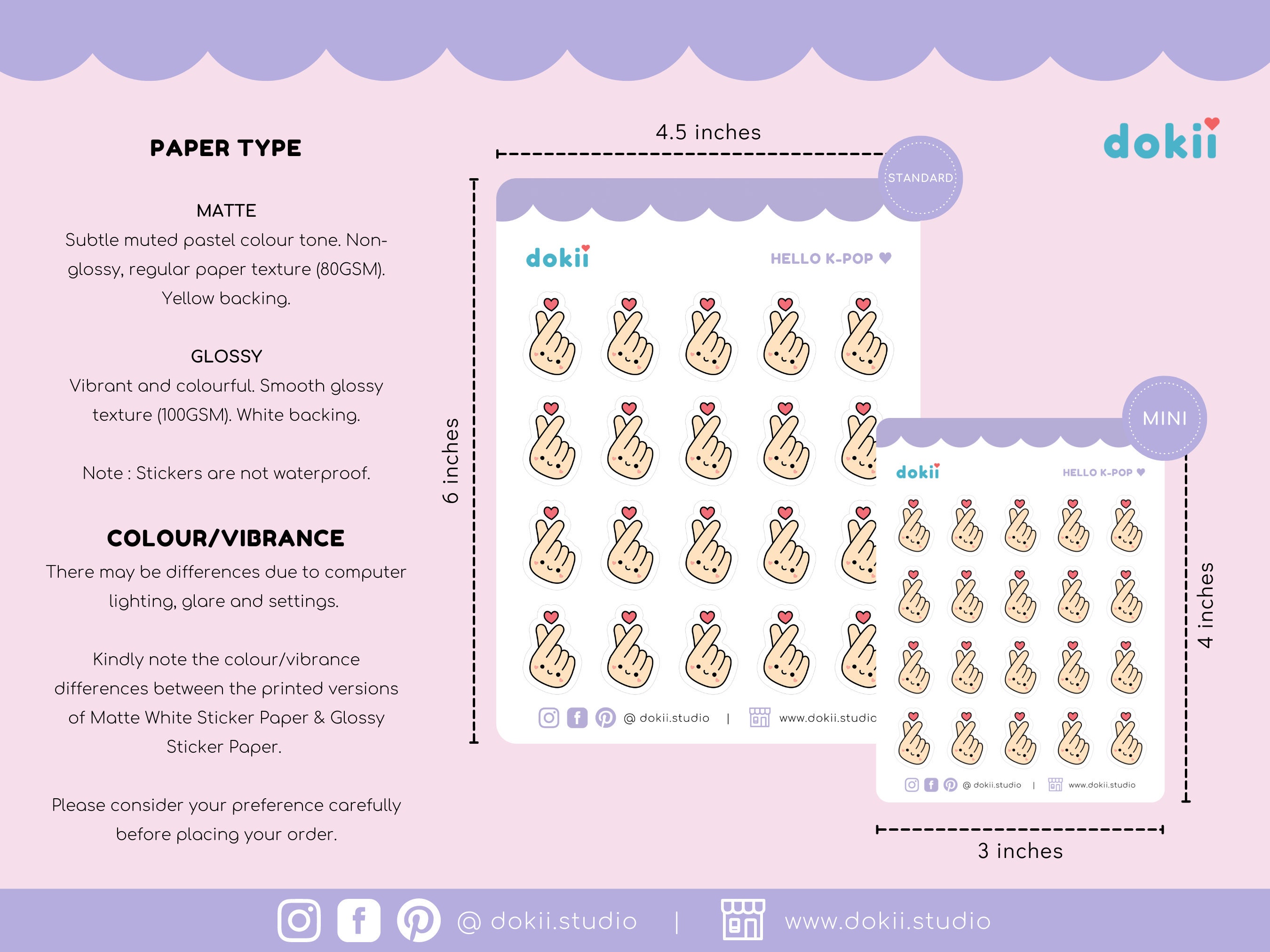 Kawaii K-POP Sticker Sheet Cute Korean Planner Stickers - Etsy