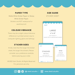 Kawaii School Stickers | Cute School Planner Stickers Teachers ...