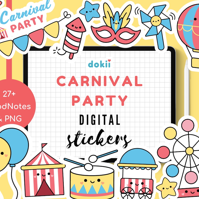 Karneval fasching sticker - Etsy.de