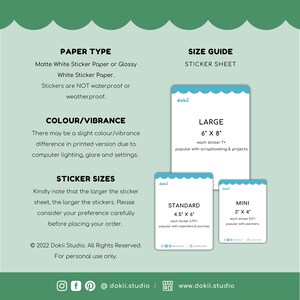 Badminton Sticker Sheet | Cute Badminton Racket Stickers Sports ...