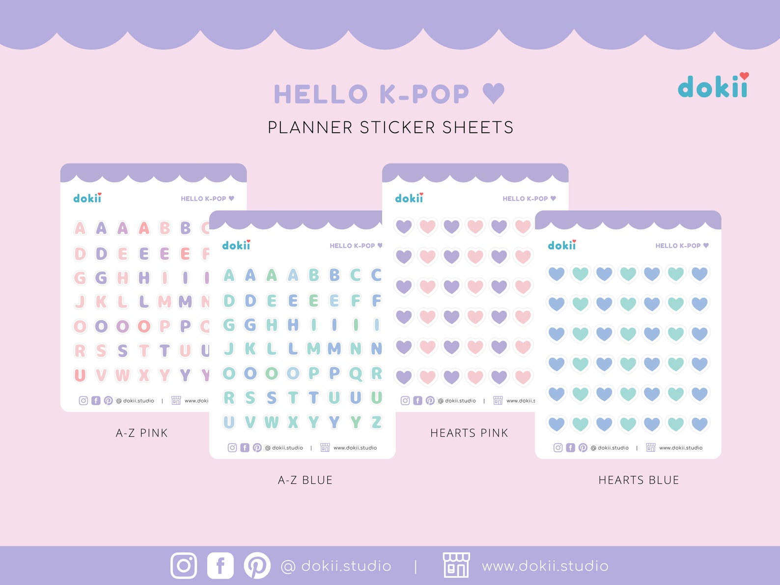 Kawaii K-POP Sticker Sheet Cute Korean Planner Stickers - Etsy