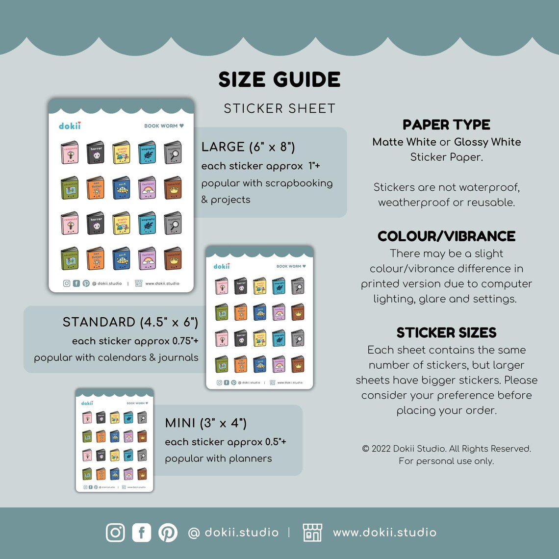 Book Genre Sticker Sheet | 25 Cute Book Planner Stickers Book Tracker ...