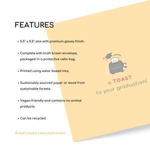 Cute Graduation Toast Card | Funny Graduation Greeting Card Toast Pun ...