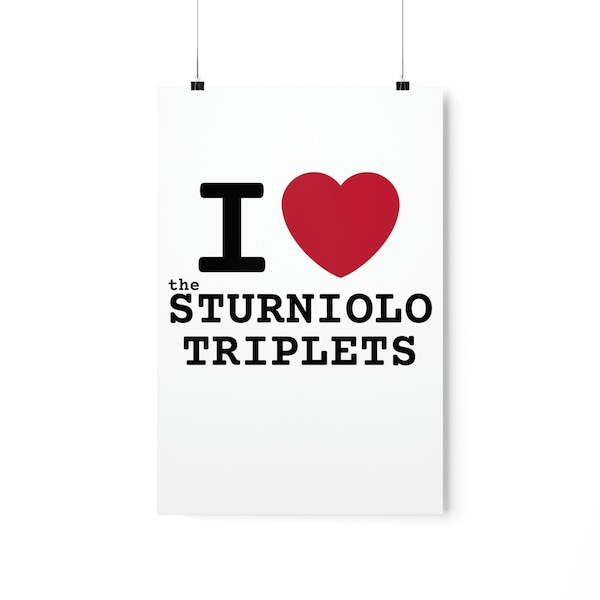 Sturniolo Triplets Poster - Etsy
