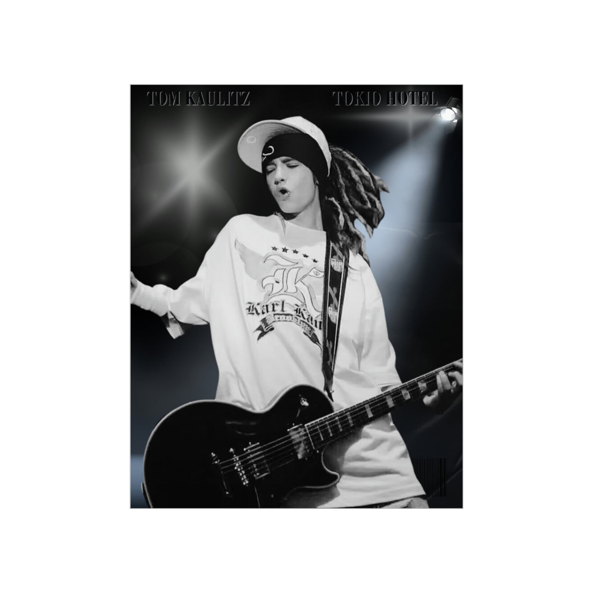 Tom Kaulitz Poster Premium Matte Vertical Etsy