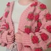 The Rose Cardigan Crochet Pattern (PDF ONLY) - Etsy
