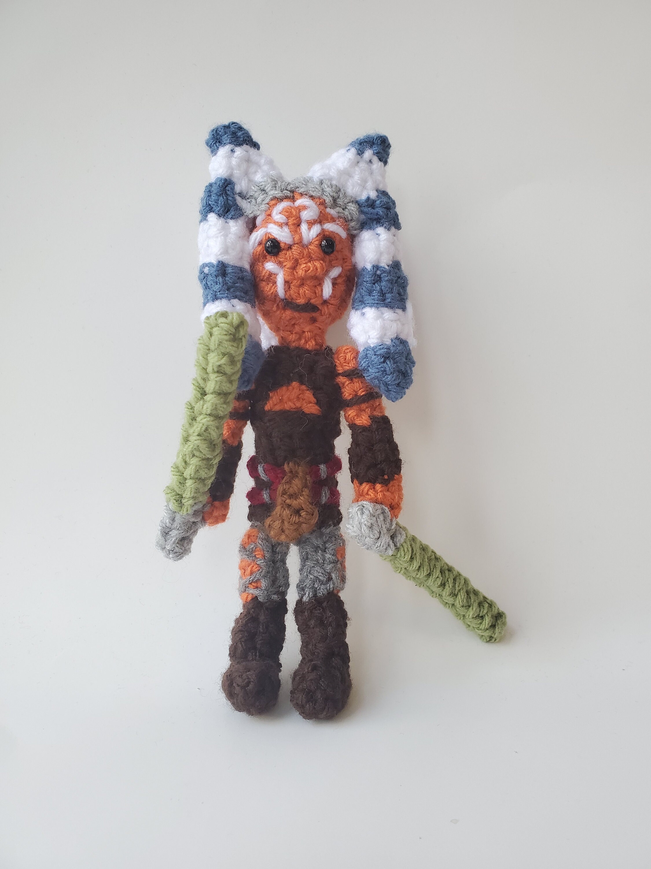 Ahsoka Tano Amigurumi Star Wars Fandom Stuffed Toy Plushie | Etsy