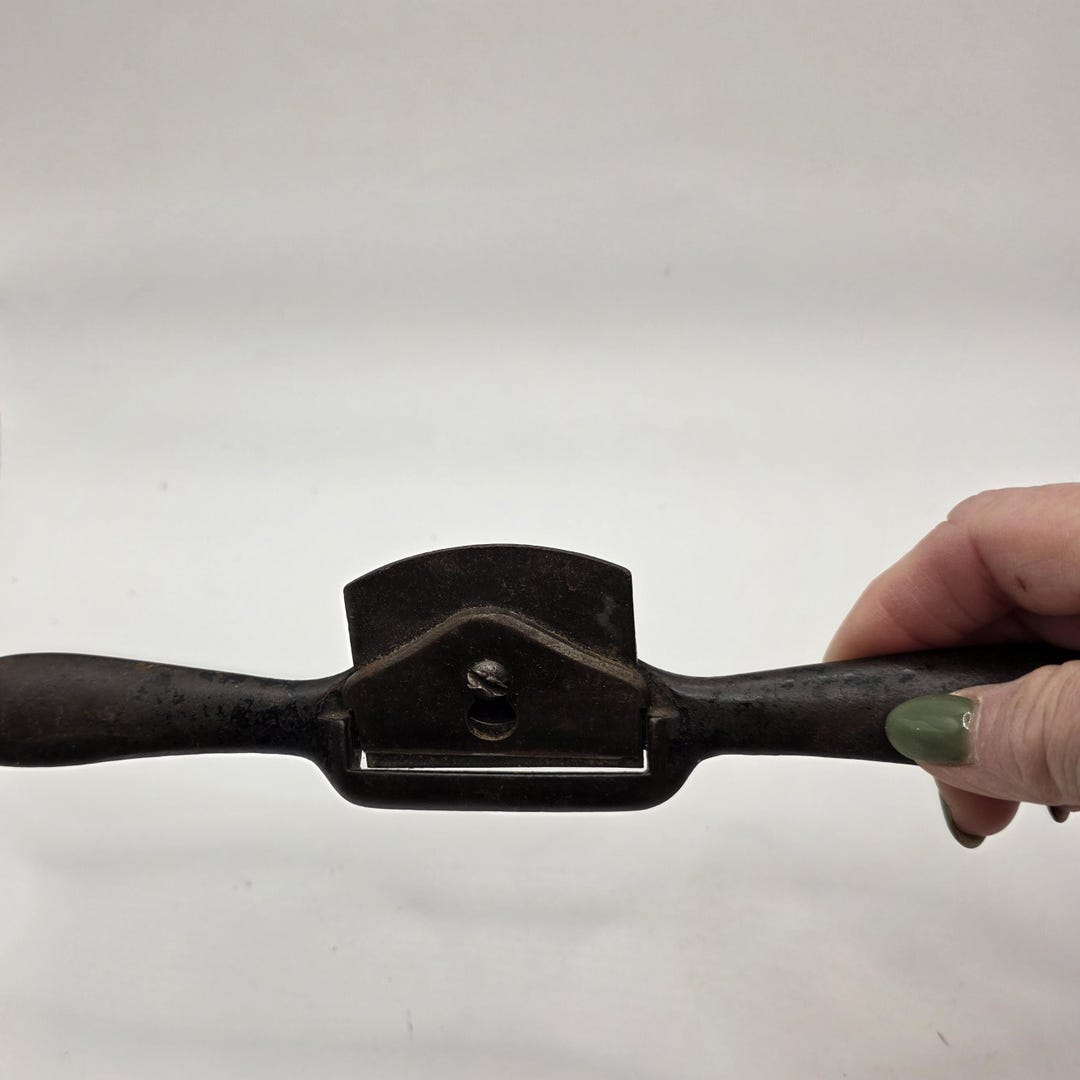 Antique Primitive Iron Spoke Shave - Etsy