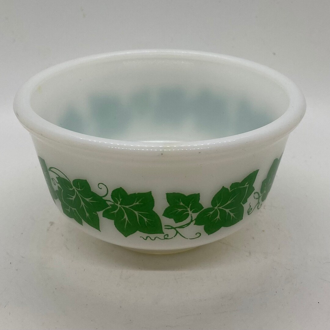Hazel Atlas Ivy 5" Mixing Bowl 1950's Vintage - Etsy