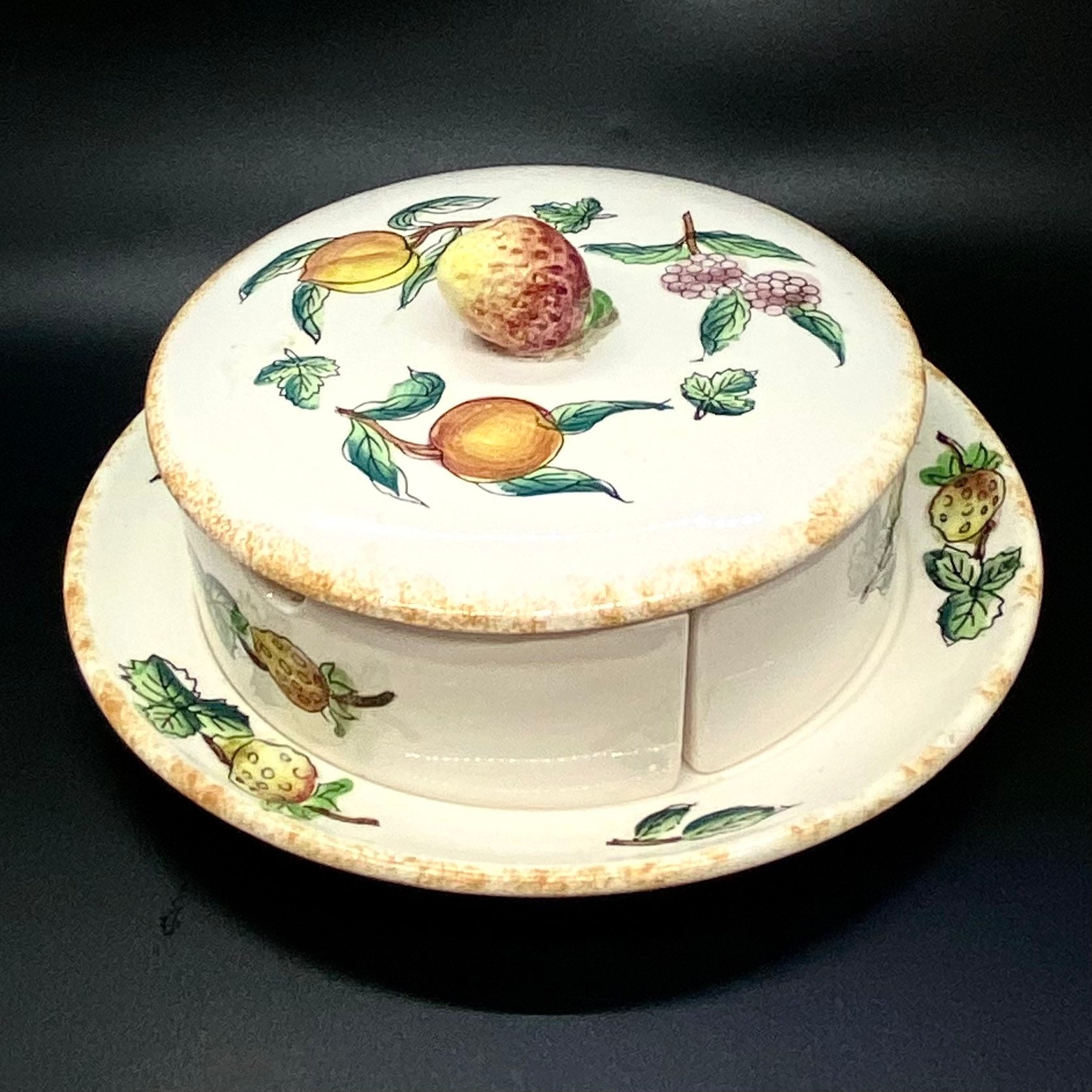 Scarce Jam/relish Tray With Lids and Plate Three Sections - Etsy