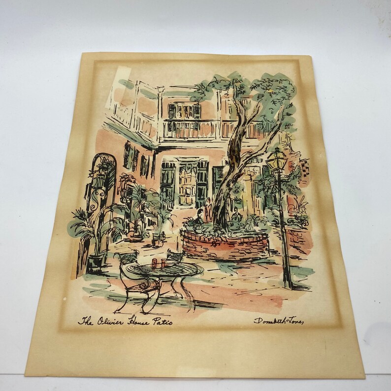 Watercolor Prints by Donnabeth Jones Art of New Orleans Print | Etsy