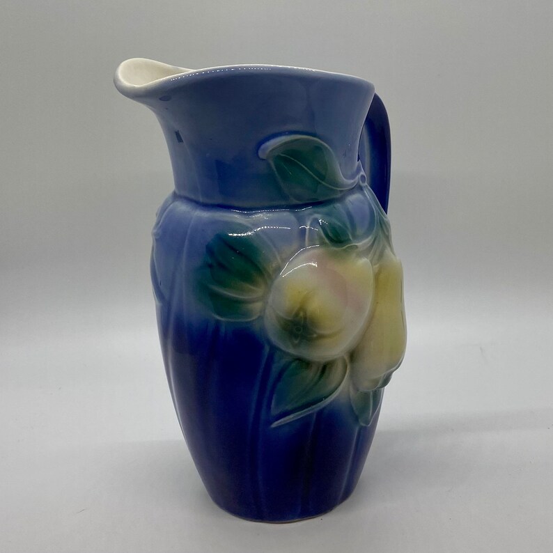 Royal Copley Vintage Daisy Pitcher Japan Flowers Fruit - Etsy