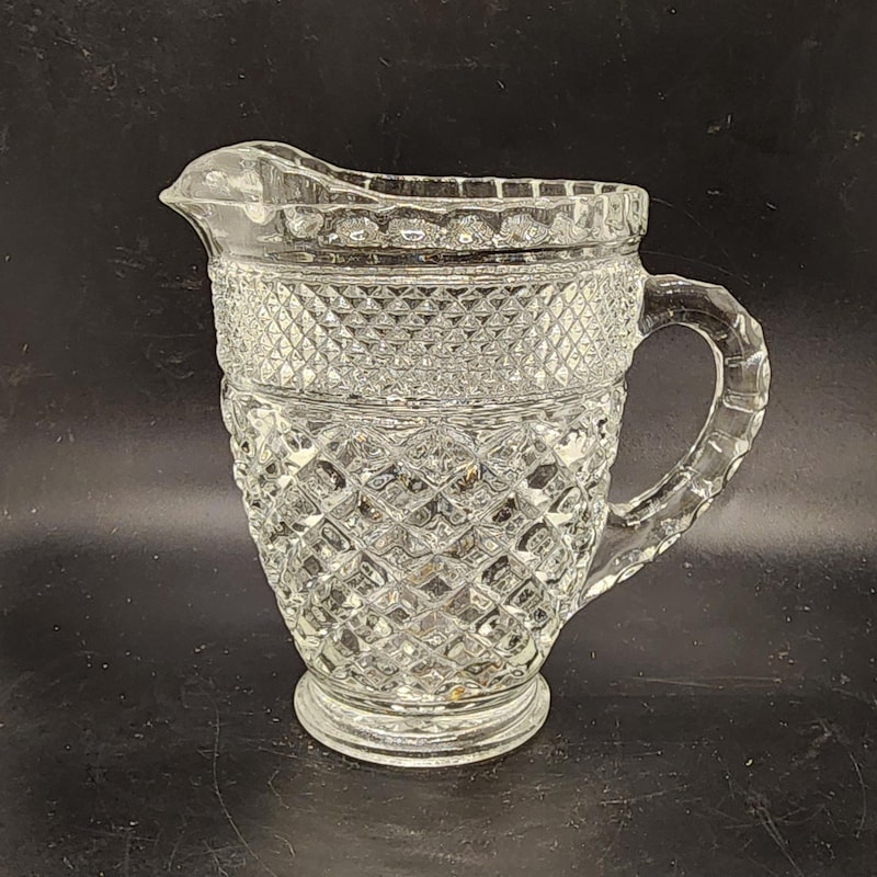 Clear Glass Pitcher - Etsy