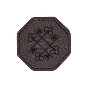Blank Large Bump Rectangle Leatherette Hat Patches – Stitched Blank ...