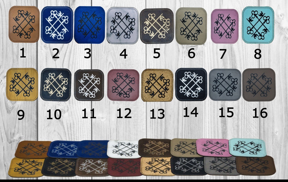 Laserable Leatherette Sheets 12x18 With Heat Activated - Etsy