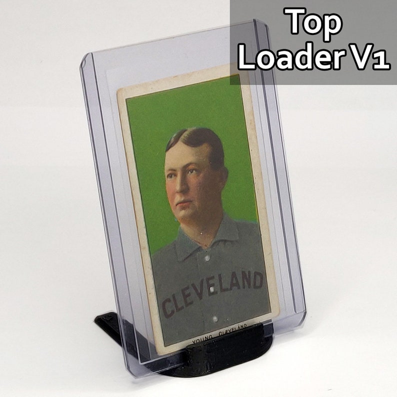 Top Loader Card Stand Holder Display - 8-pack - Original Minimal Sleek ...