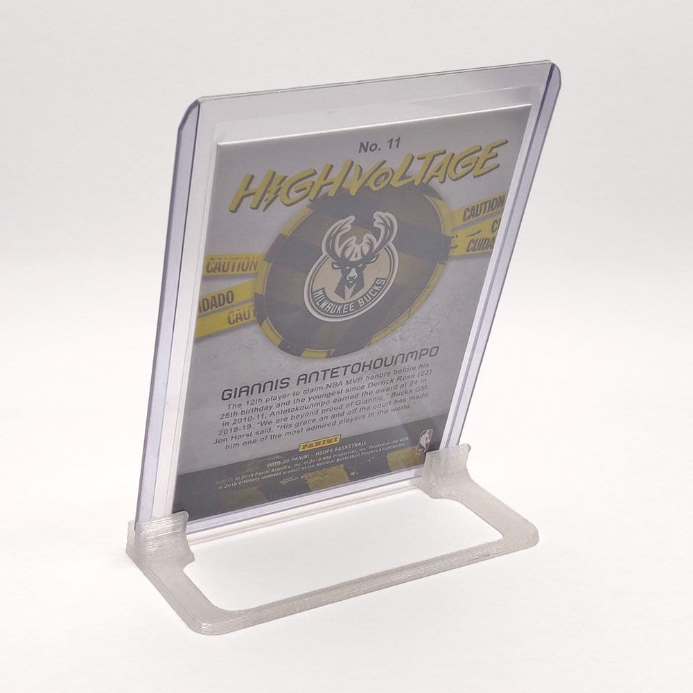 Top Loader Card Stand Holder Display - 8-pack - Original Minimal Sleek ...