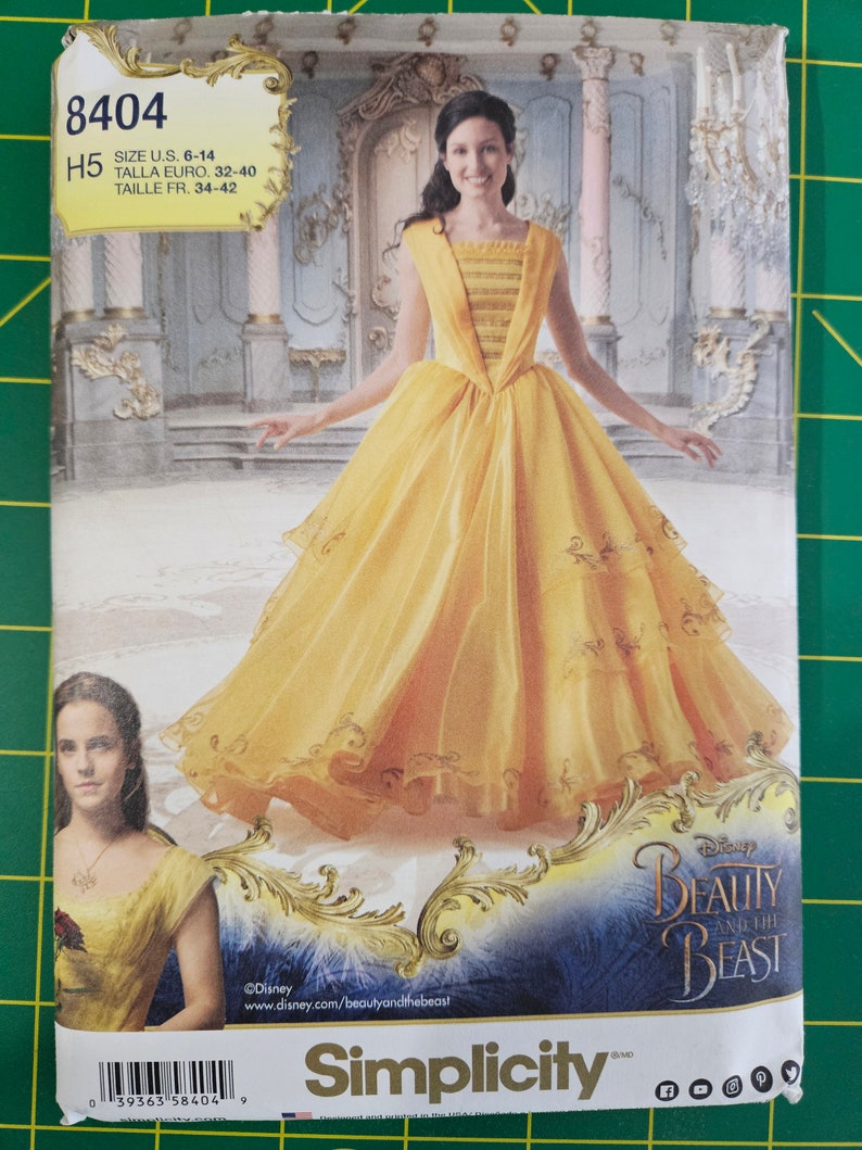 Simplicity 8406, Yellow Princess Dress for Women, Size US 6-14 - Etsy