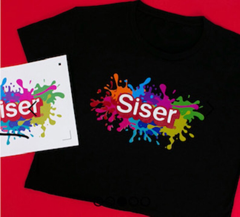 Siser Easycolor DTV-10 and 25 Sheet Packs - Etsy