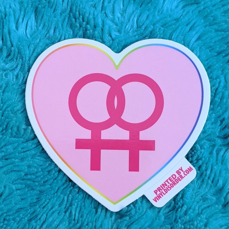 Lesbian Sticker Etsy Uk