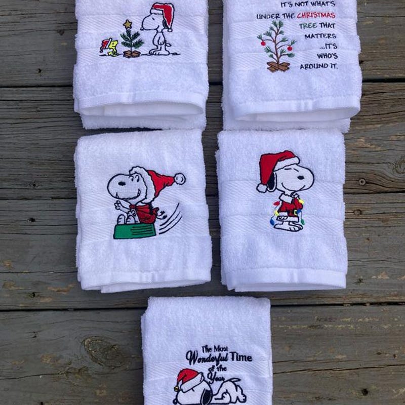 Peanuts Bathroom Towel - Etsy