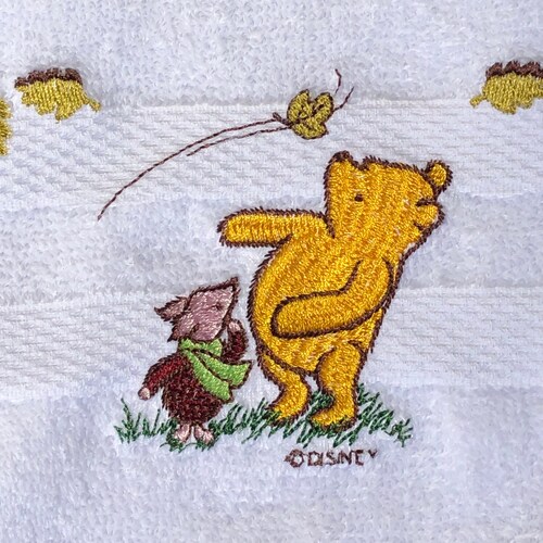 Disney's Classic Winnie the Pooh Giving Piglet A Bath | Etsy