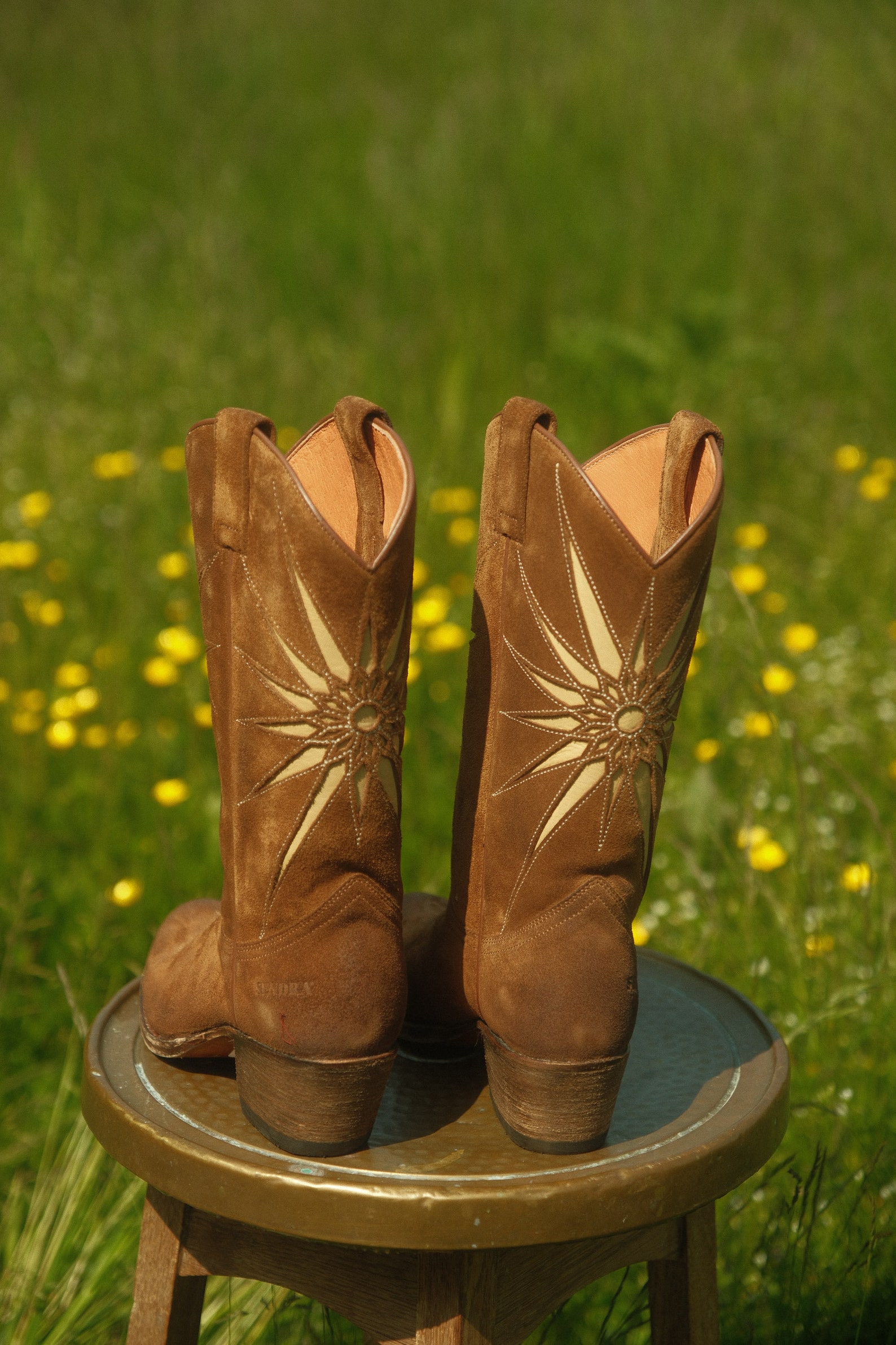 Western Suede Sun Boots - Etsy